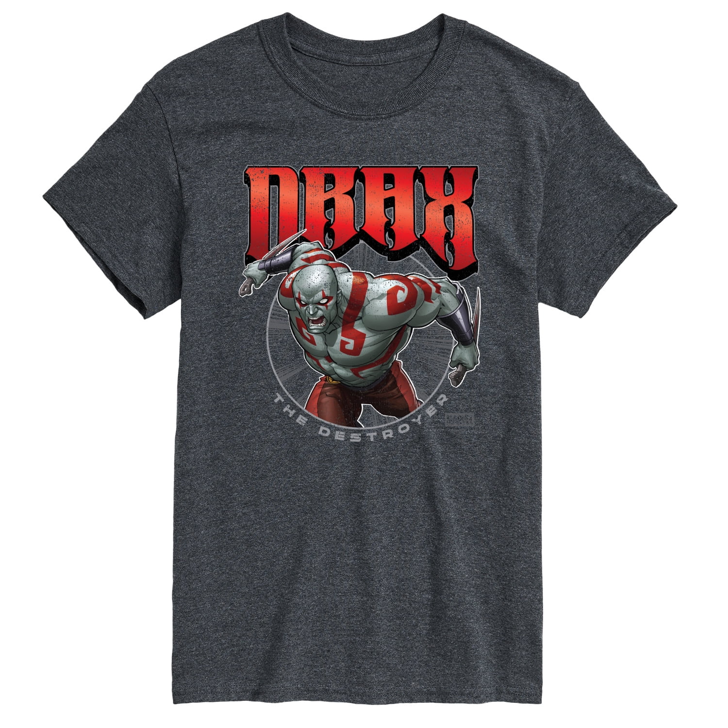 Guardians Of The Galaxy - Drax Logo - Men's Short Sleeve Graphic T ...