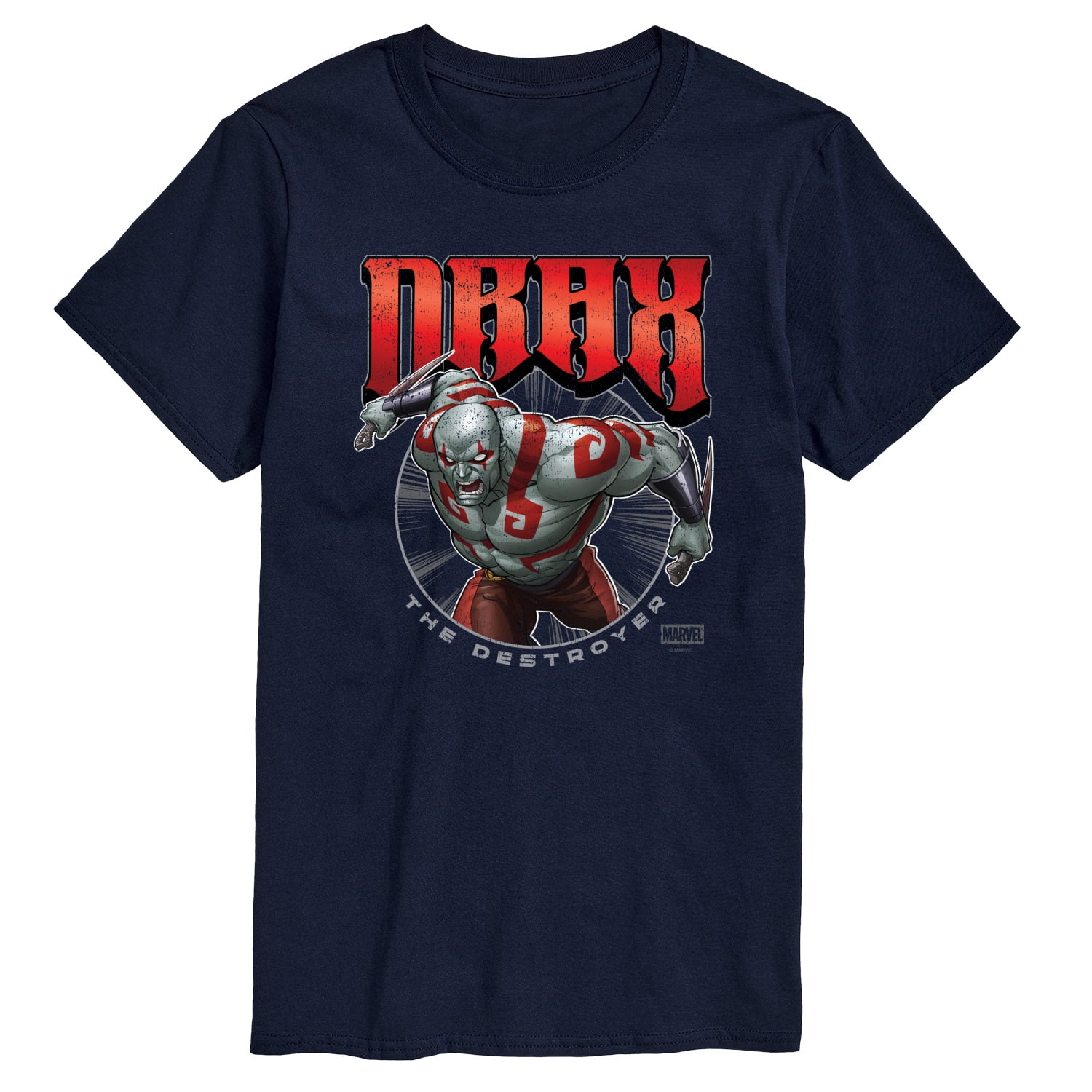 Guardians Of The Galaxy - Drax Logo - Men's Short Sleeve Graphic T ...