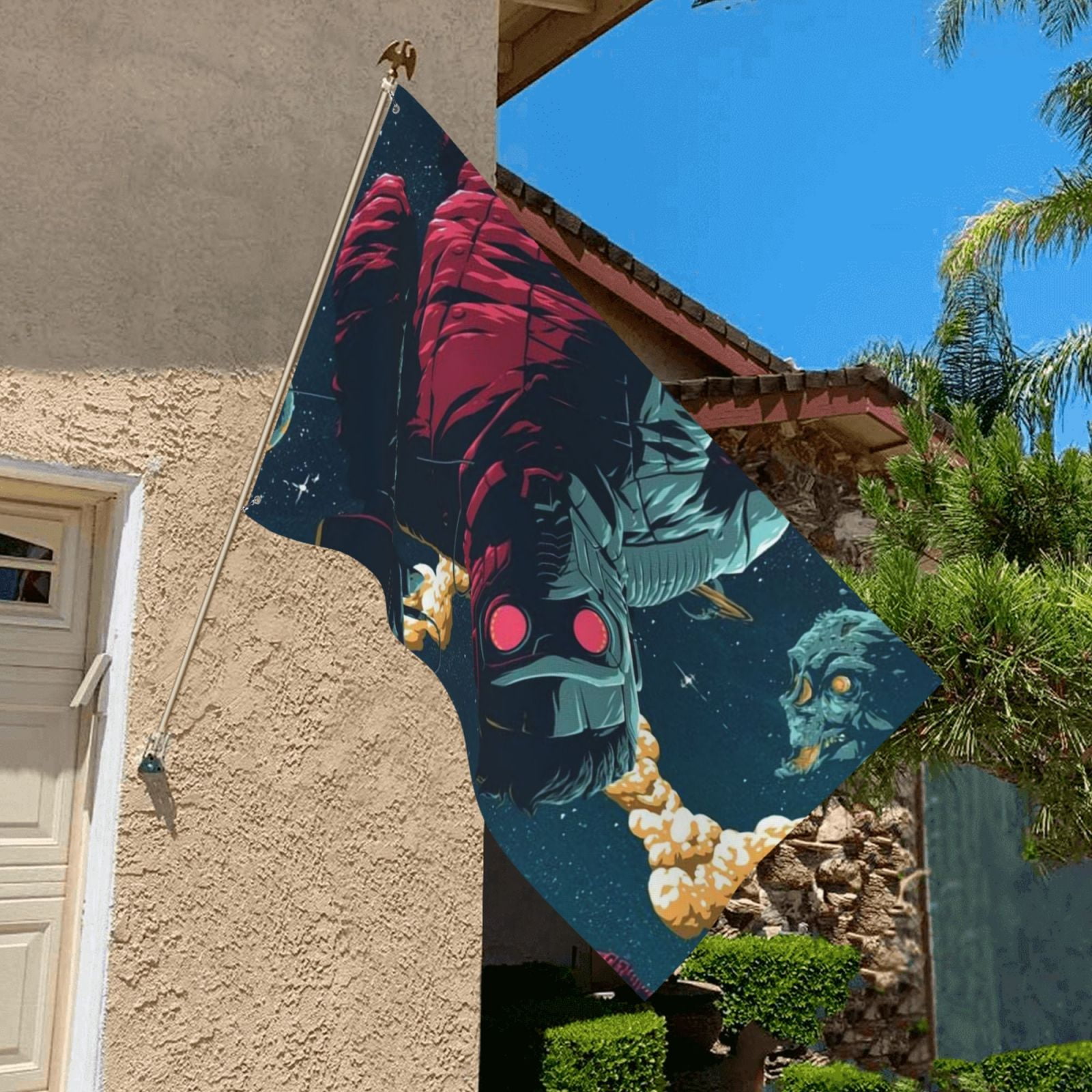 Guardians Of The Galaxy Garden Flag 3x5 Feet Indoor Decoration Flag Outdoor Courtyard Decoration ...