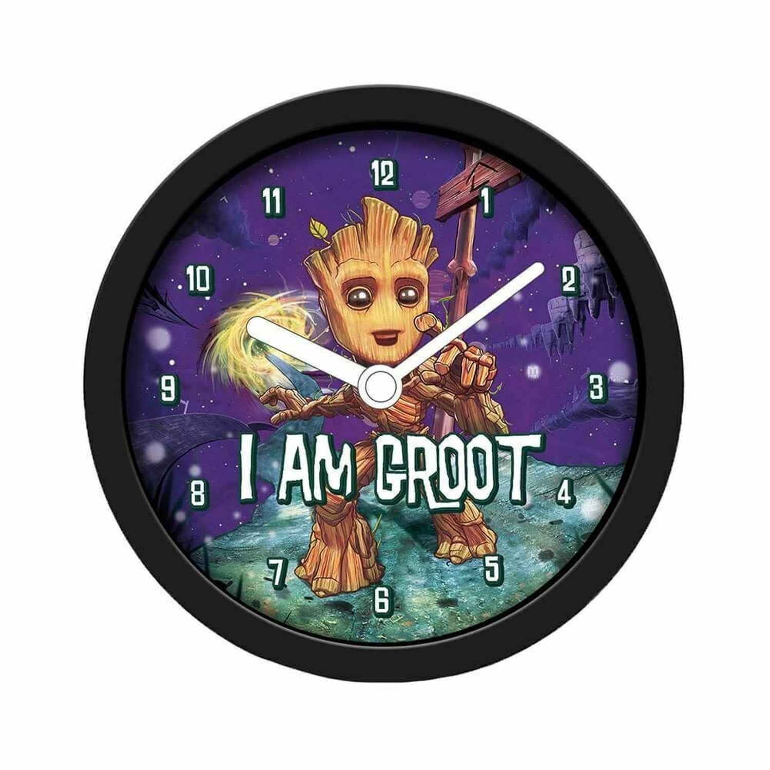 Guardians Of The Galaxy I Am Groot Analogue Desk Clock - Walmart.com