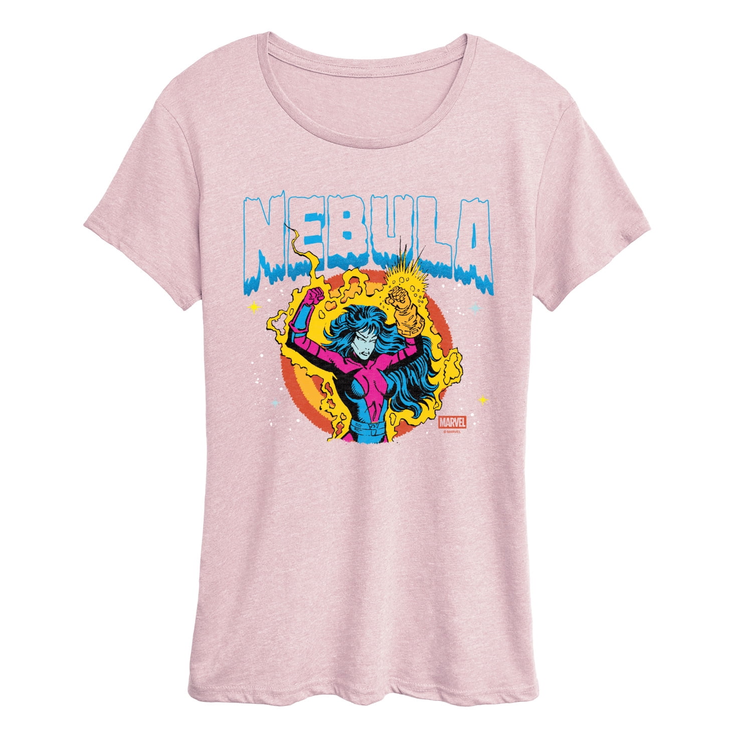 Guardians Of The Galaxy - Nebula Logo - Women's Short Sleeve Graphic T ...