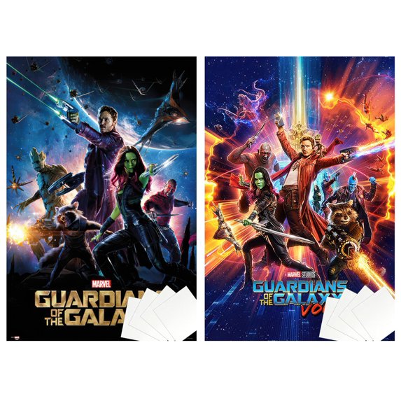 Guardians Of The Galaxy - Volumes 1 & 2 - Movie Poster Set (Regular ...