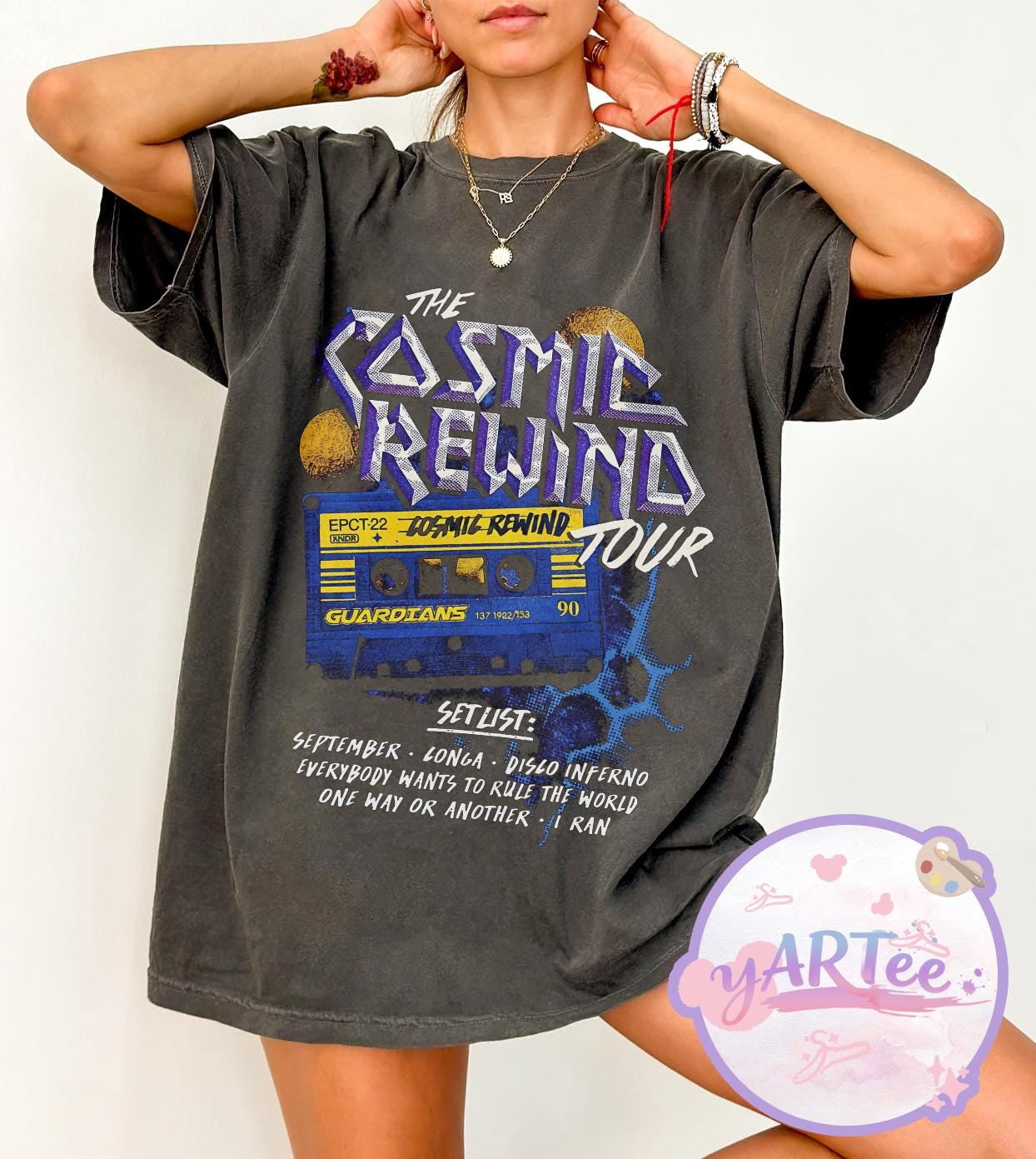 Guardians of the Galaxy Cosmic Rewind Tour Shirt, Epcot Disn3y Trip ...
