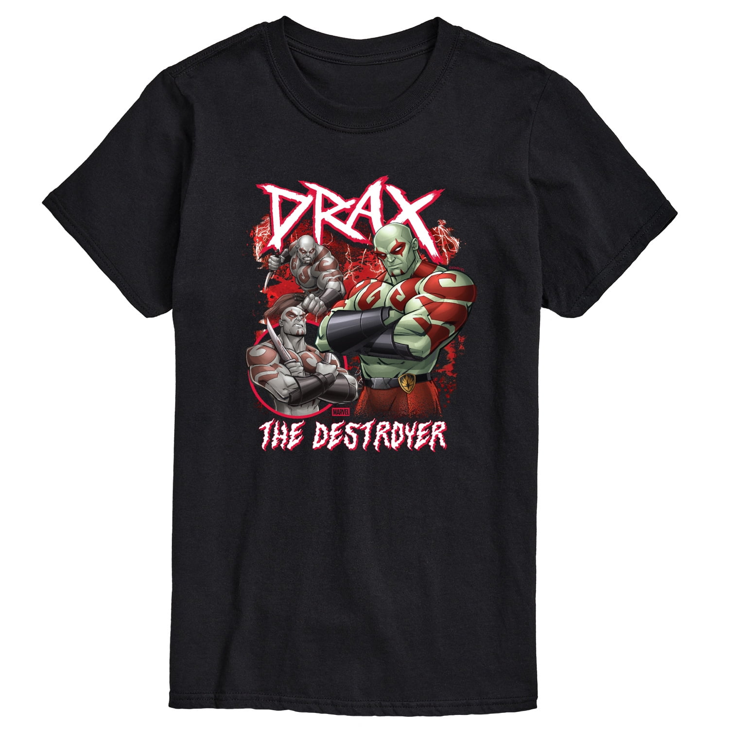 Guardians of the Galaxy - Drax Wrestling - Men's Short Sleeve Graphic T ...