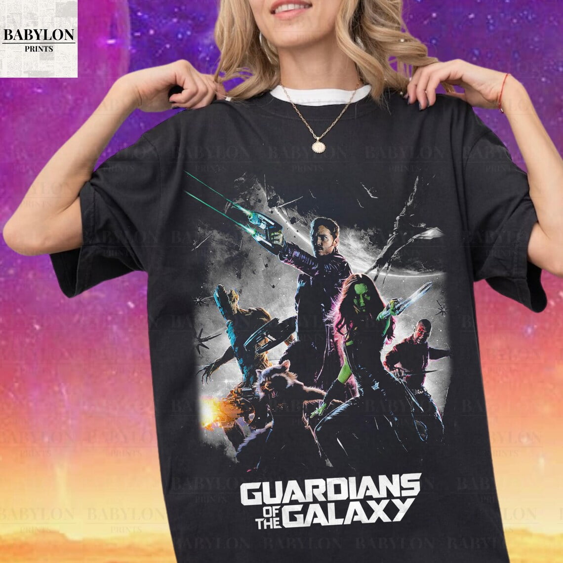 Guardians of the Galaxy Shirt, Retro Guardians Galaxy Character Shirt ...
