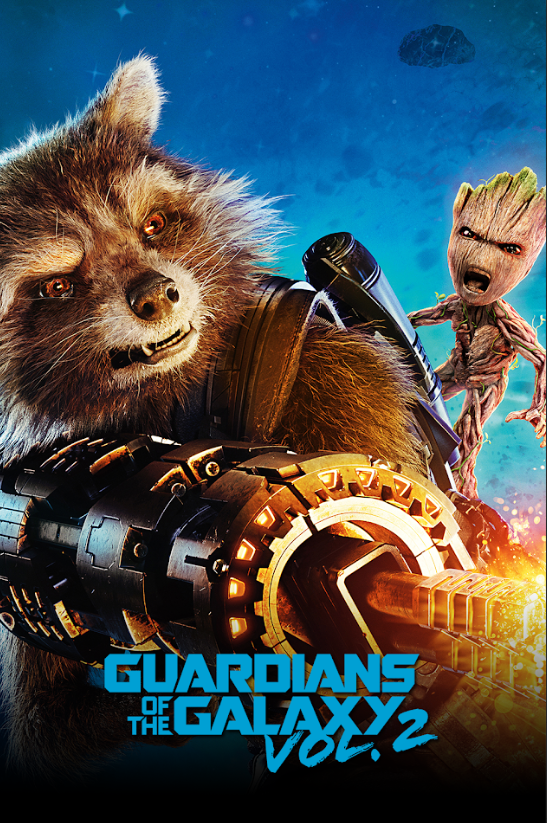 Guardians of the Galaxy Vol. 2 2017 Poster 24x36 - Groot & Star-Lord ...