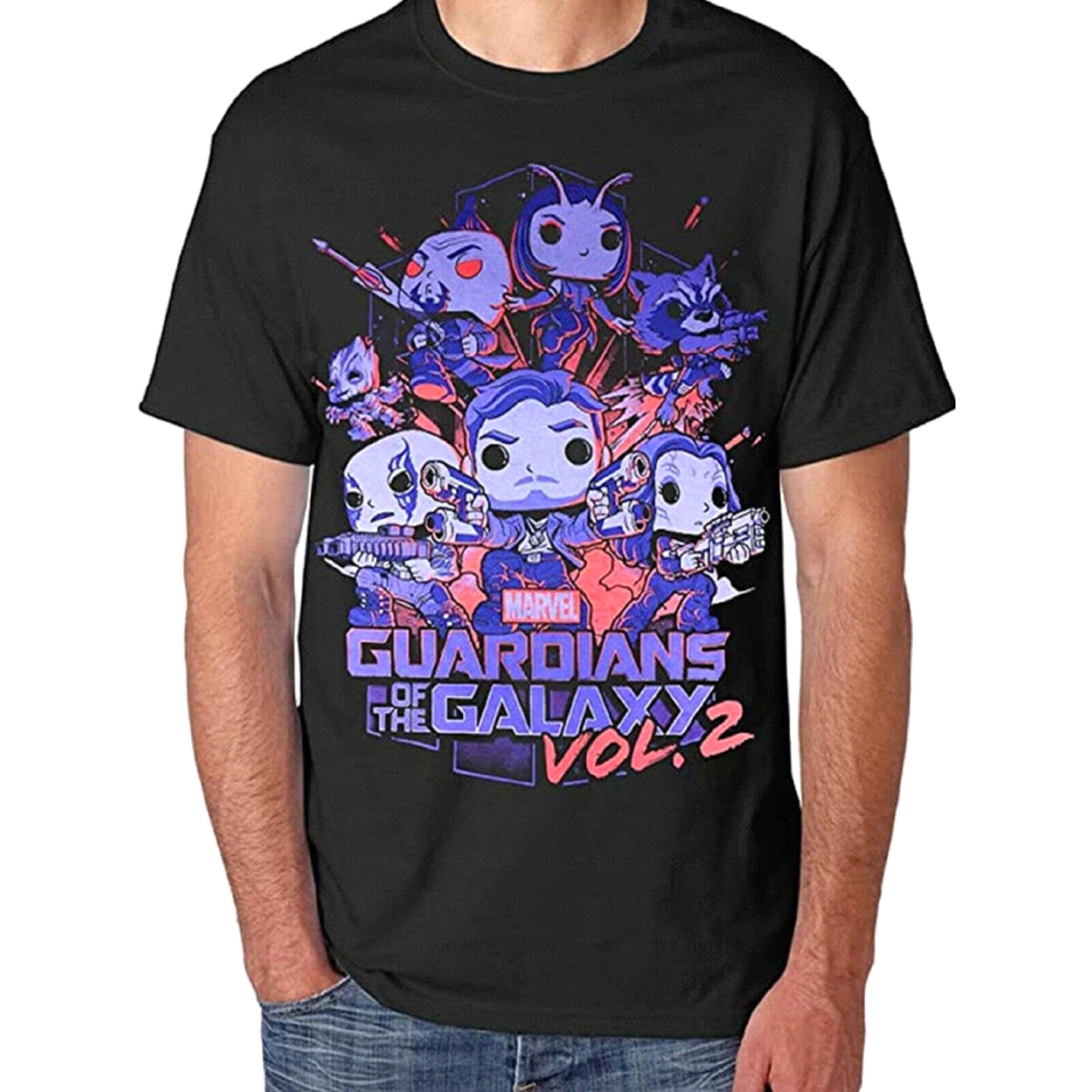 Guardians of the Galaxy Vol. 2 Men's Funko Pop! T-Shirt - (Medium ...