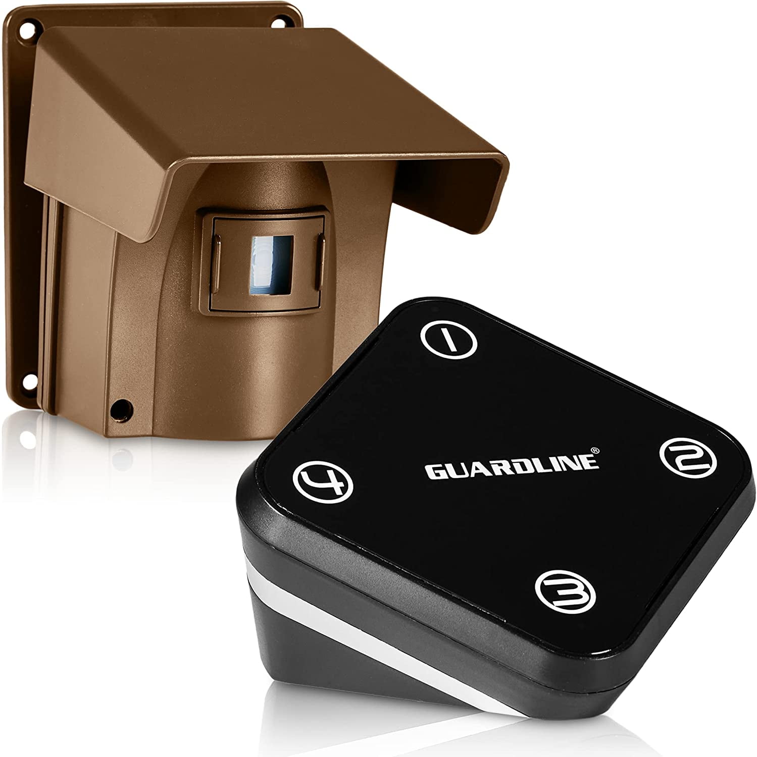 Guardline 500 Foot Range Wireless Driveway Alarm, Outdoor and Weather ...