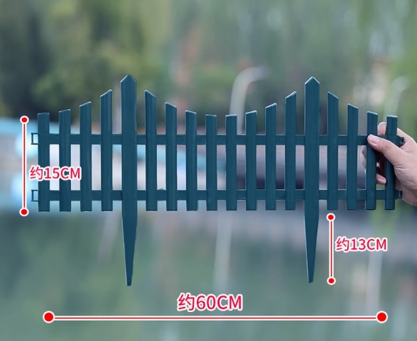 Guardrail Garden Flower Bed Courtyard Isolation Outdoor School Fence (B ...