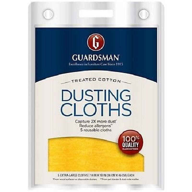 Guardsman 462700 5 pack Ultimate Reusable Lint Free Dusting Cloths ...