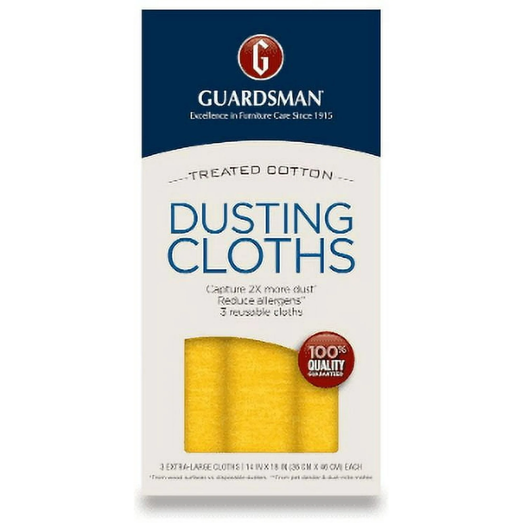 Guardsman Wood Furniture Cleaning Wipes - Ultimate Dusting Cloth, 3 pk ...