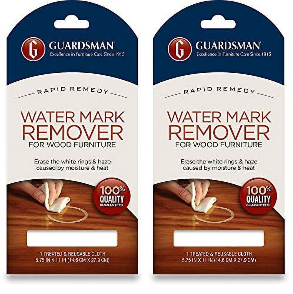 Guardsman Water Mark Remover Cloth - Erase White Rings & Haze Caused by ...