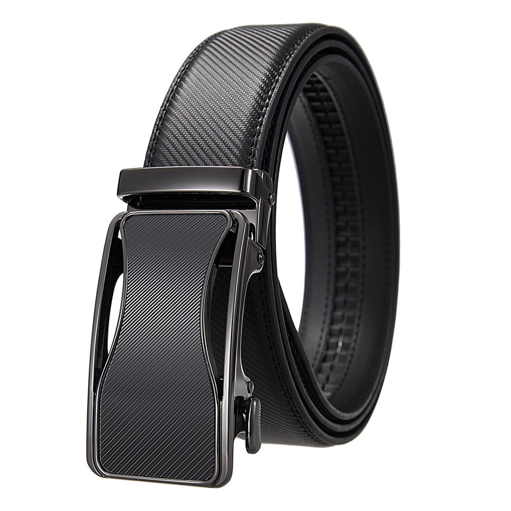 Guardung Timeless Mens Leather Belt With Automatic Buckle - Exquisite ...
