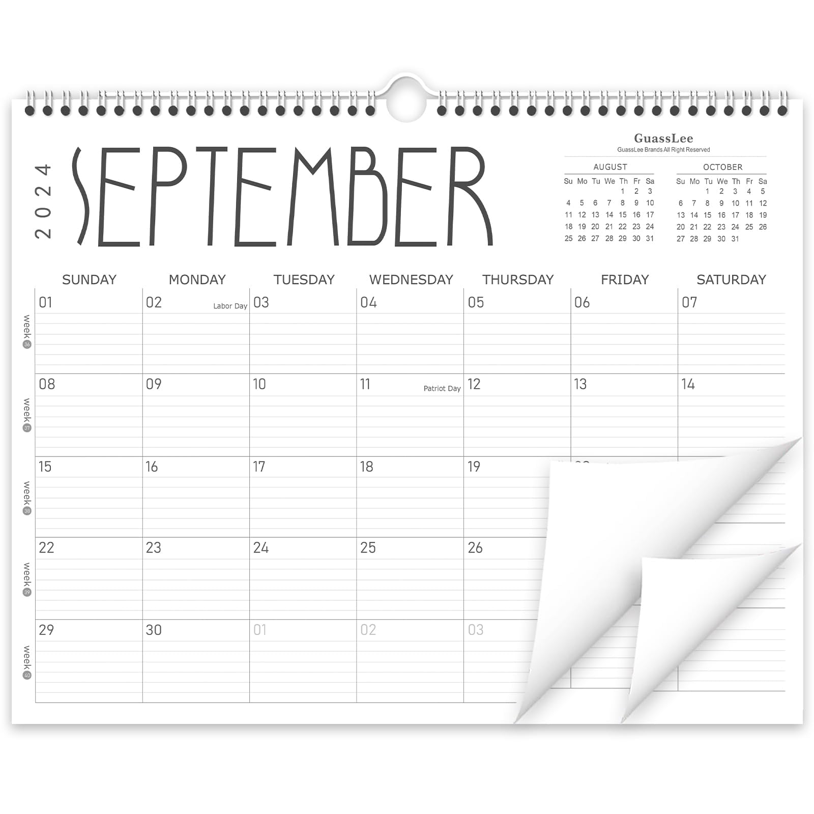 August Calendar 2024