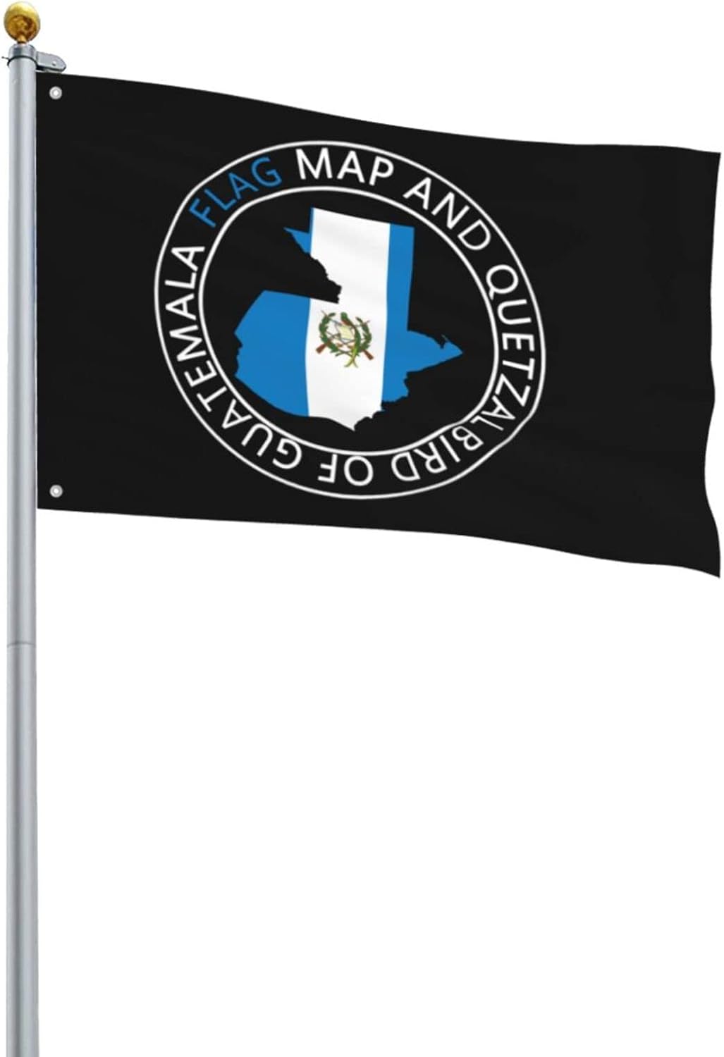 Guatemala Flag 2x3 Ft Flag-Vivid Color And Fade Proof - Canvas Header ...