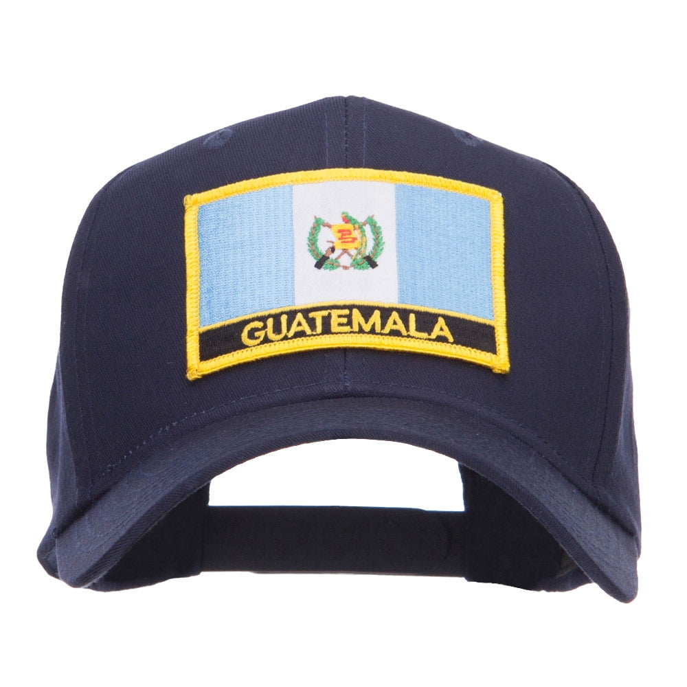 Guatemala Flag Embroidered Patch Cap - Navy OSFM - Walmart.com