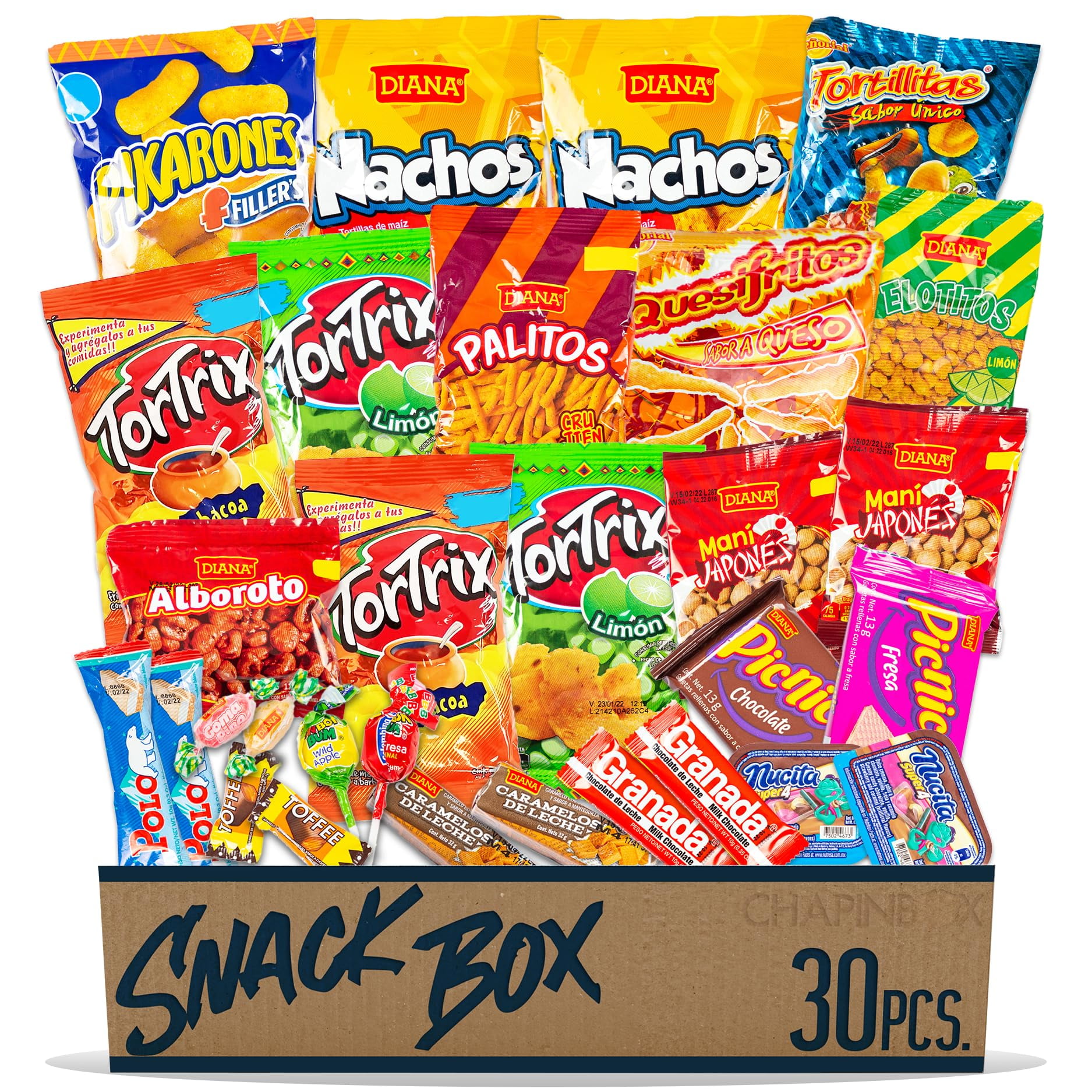 Guatemala International Snack Box TSF6 | Snacks from Around the World ...