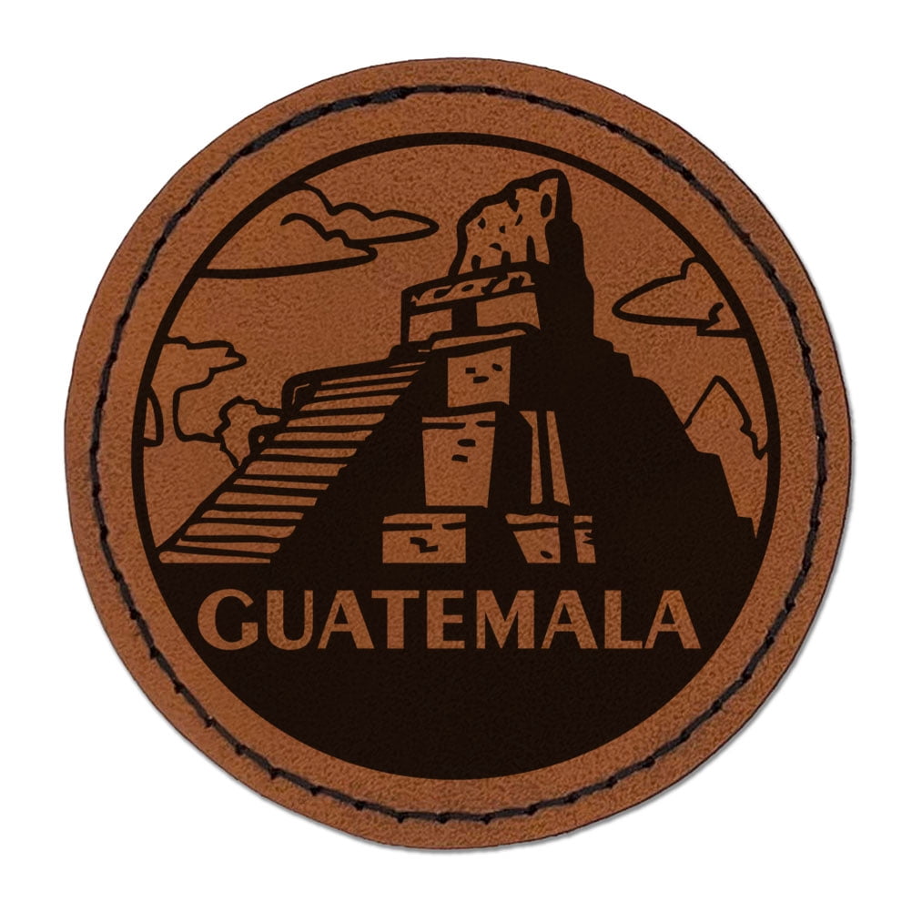Guatemala Tikal Mayan Ruins Country Destination Travel Landmark Round ...