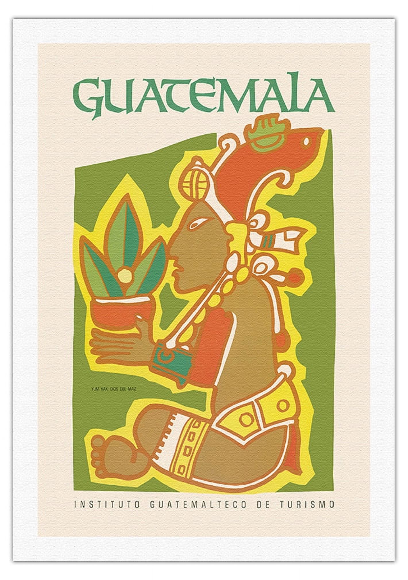 Guatemala - Yum Kax Dios Del Maiz (Lord of the Forest) - Mayan God of ...