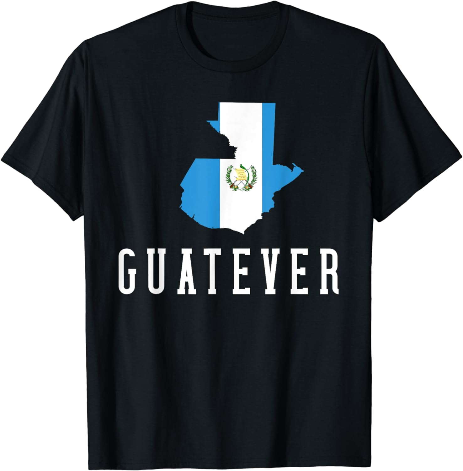 Guatemalan Flag Map Guatemala Guatever Camiseta Slang T-Shirt - Walmart.com