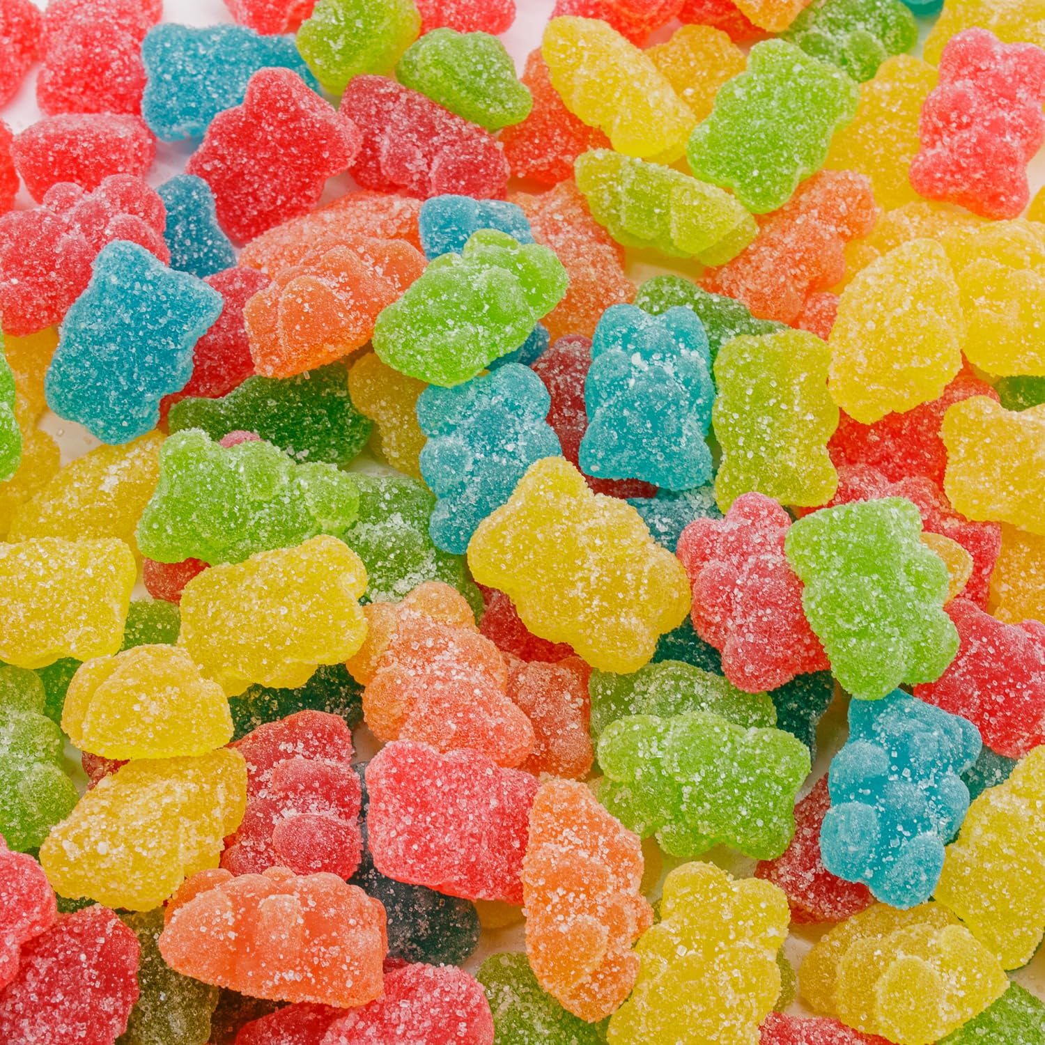Guatemalan Gummy Bears 3 lb HYZ01 - 6 Assorted Flavors (Orange, Peach ...