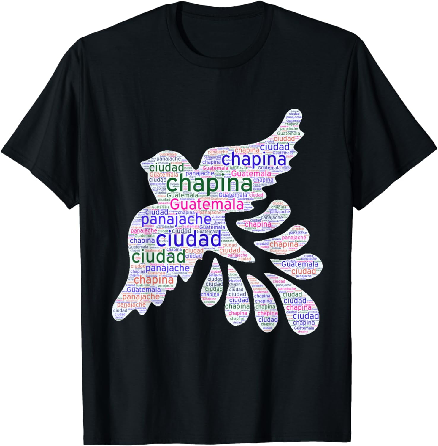 Guatemalan chapina Guatemala Quetzal Woman Men Kids T-Shirt - Walmart.com