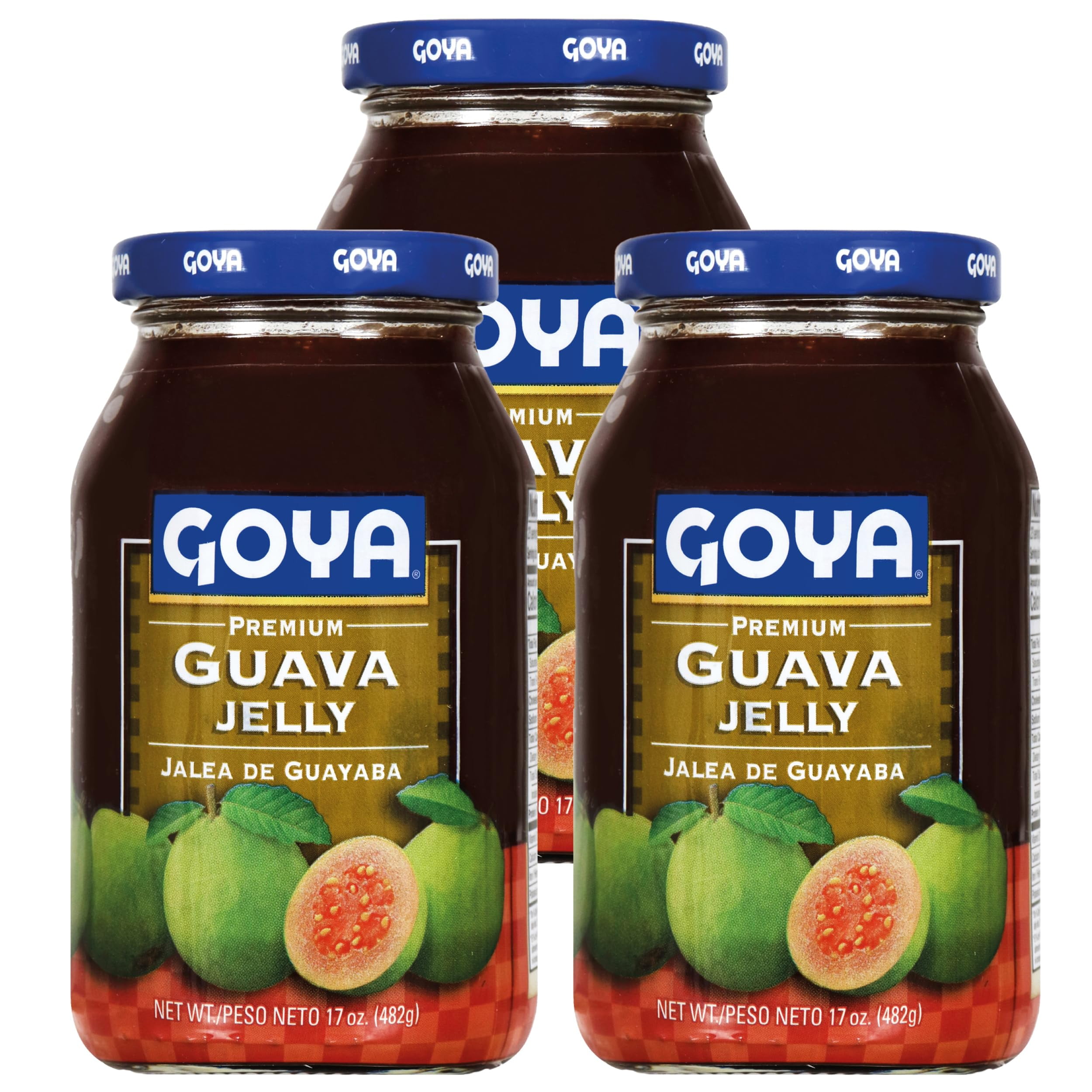 Guava Puree Jelly by Goya, Guava Jelly Spread for Breakfast Pastries, Mermelada De Guayaba ...