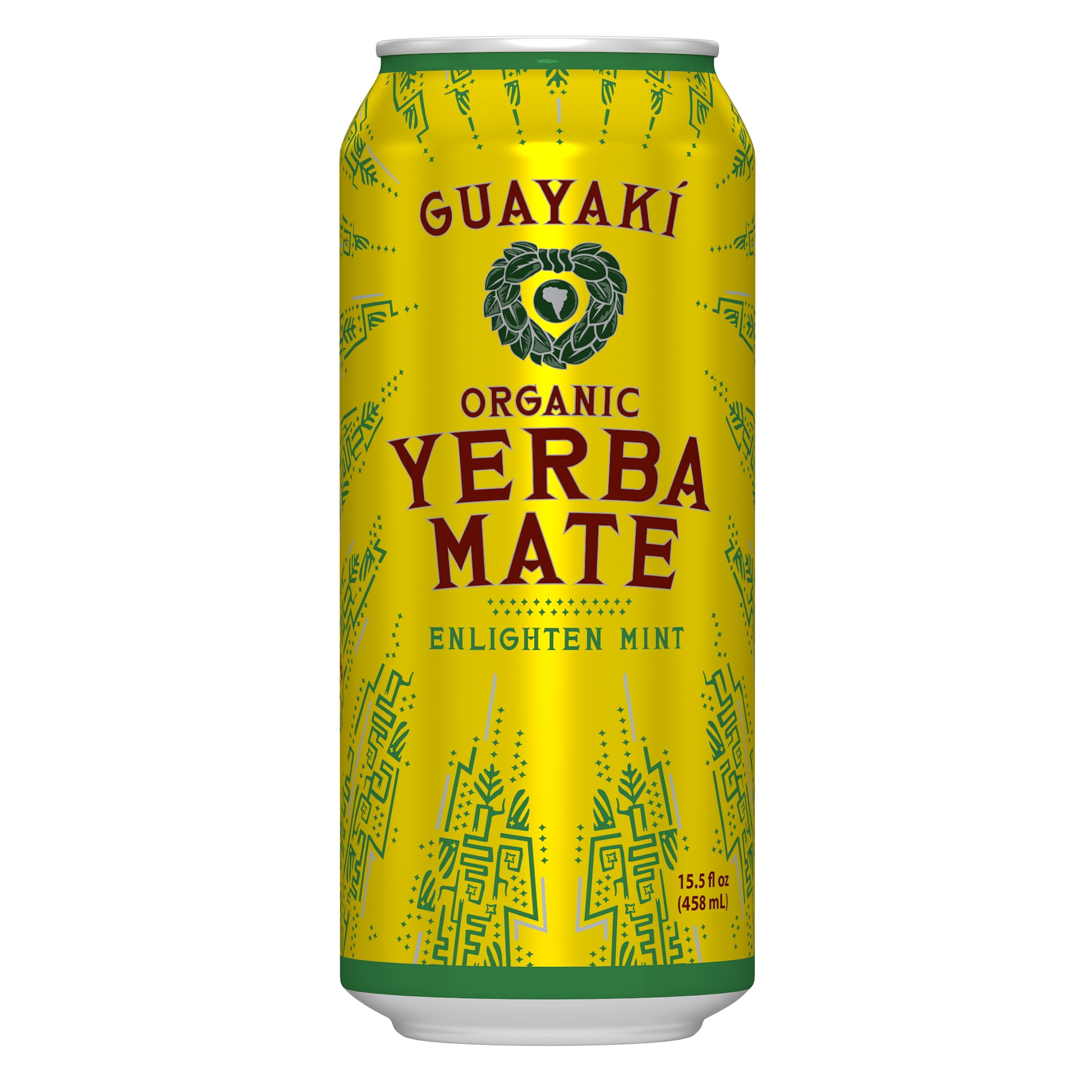 Guayaki Yerba Mate, Enlighten Mint, Organic, 15.5oz - Walmart.com