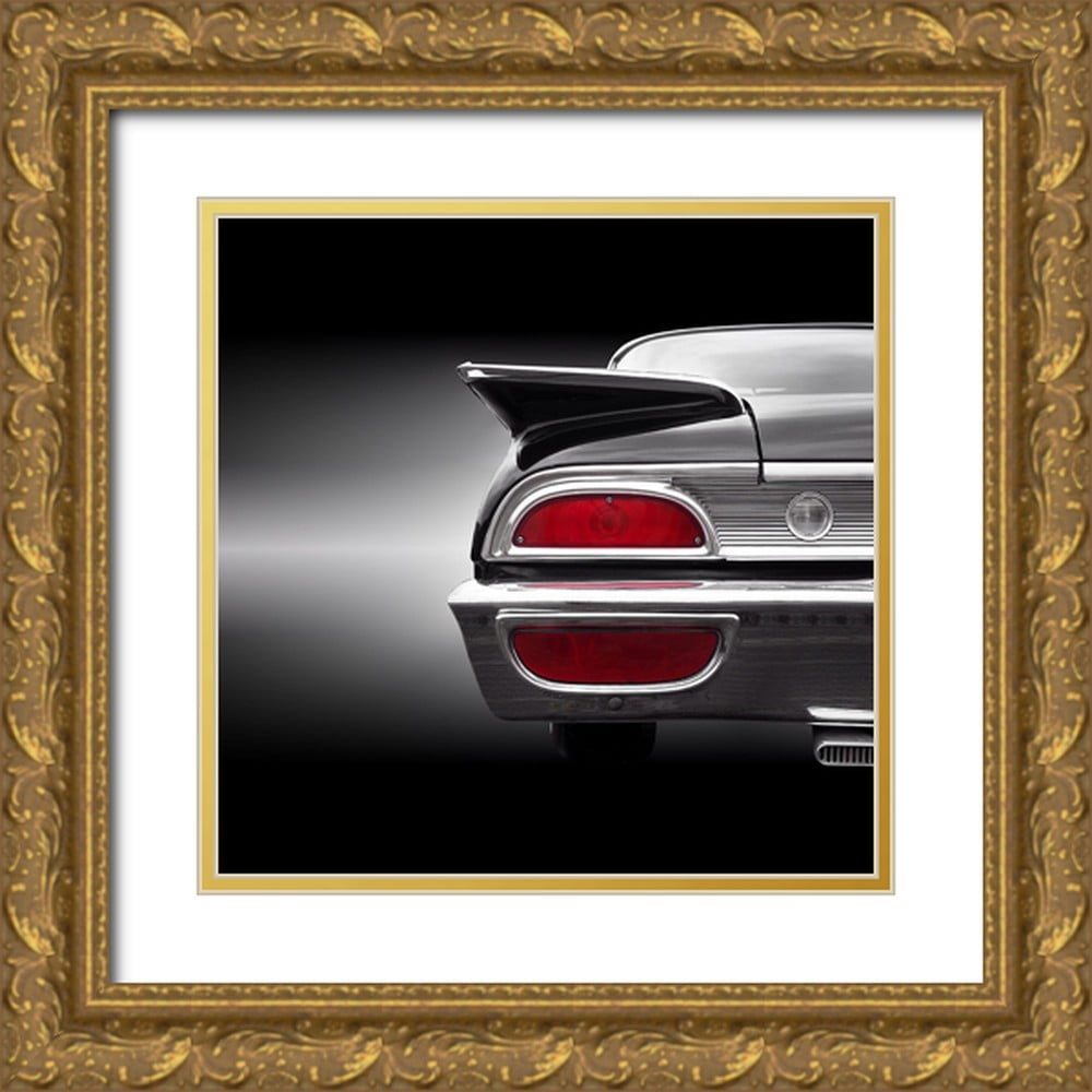 Gube, Beate 20x20 Gold Ornate Wood Framed with Double Matting Museum ...