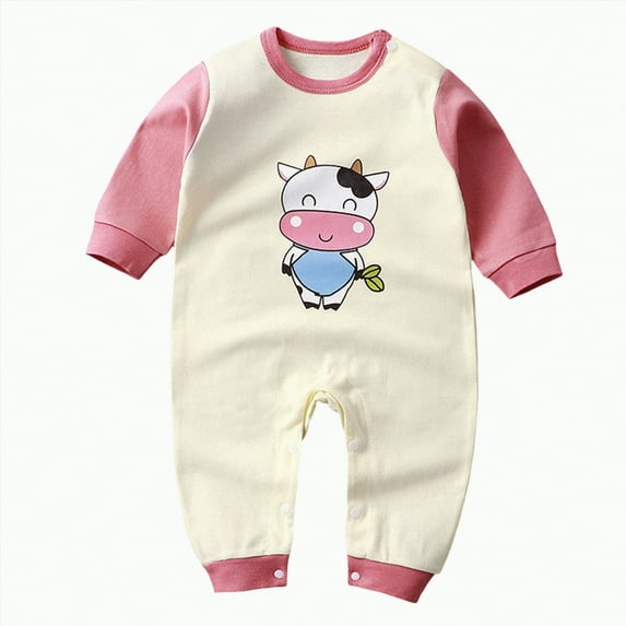 Gubotare Baby Rompers Newborn Baby Boy Fall Winter Outfits Zippered ...