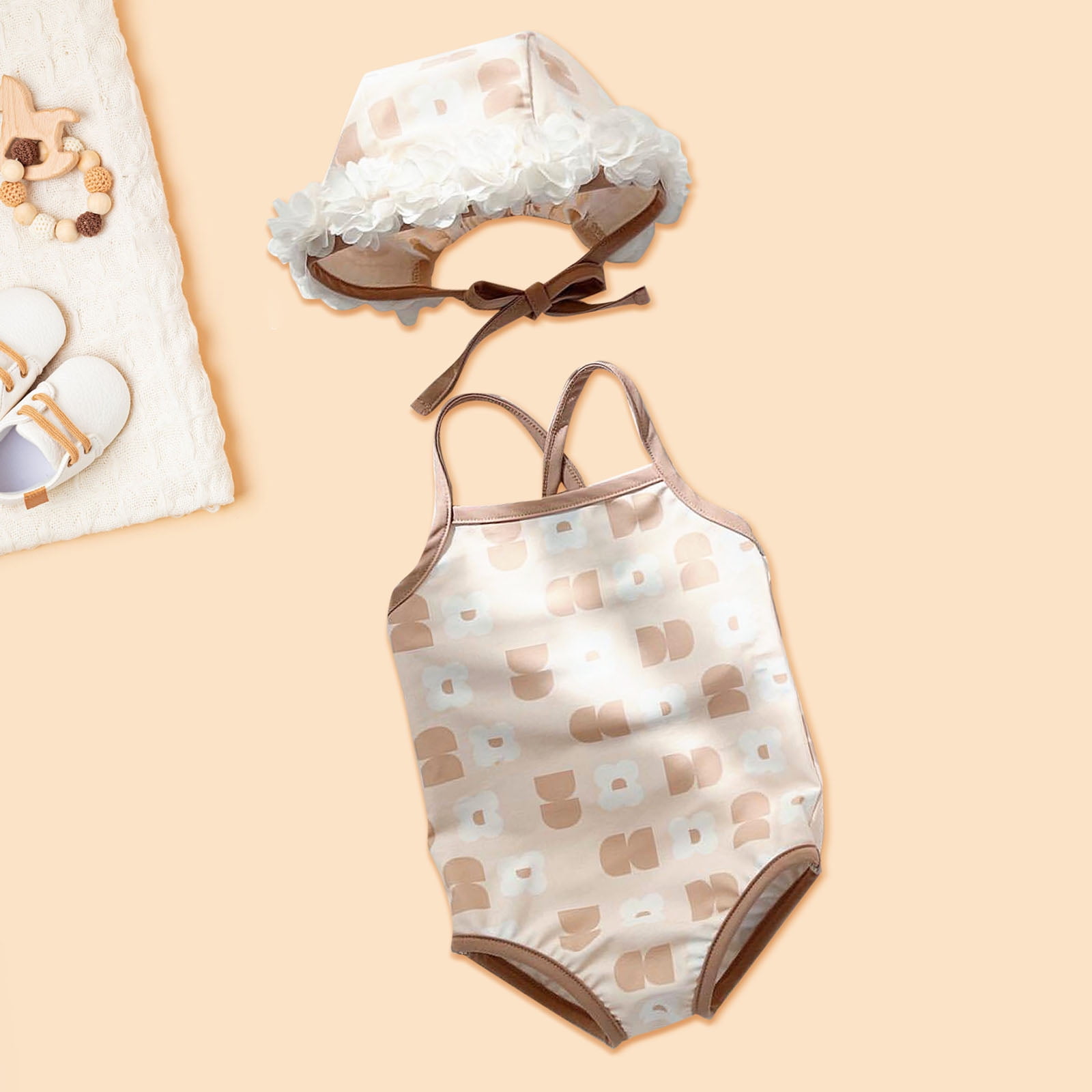 Gubotare Baby Swimsuit Girl Two Piece Teen Girls Swimsuits One Piece ...