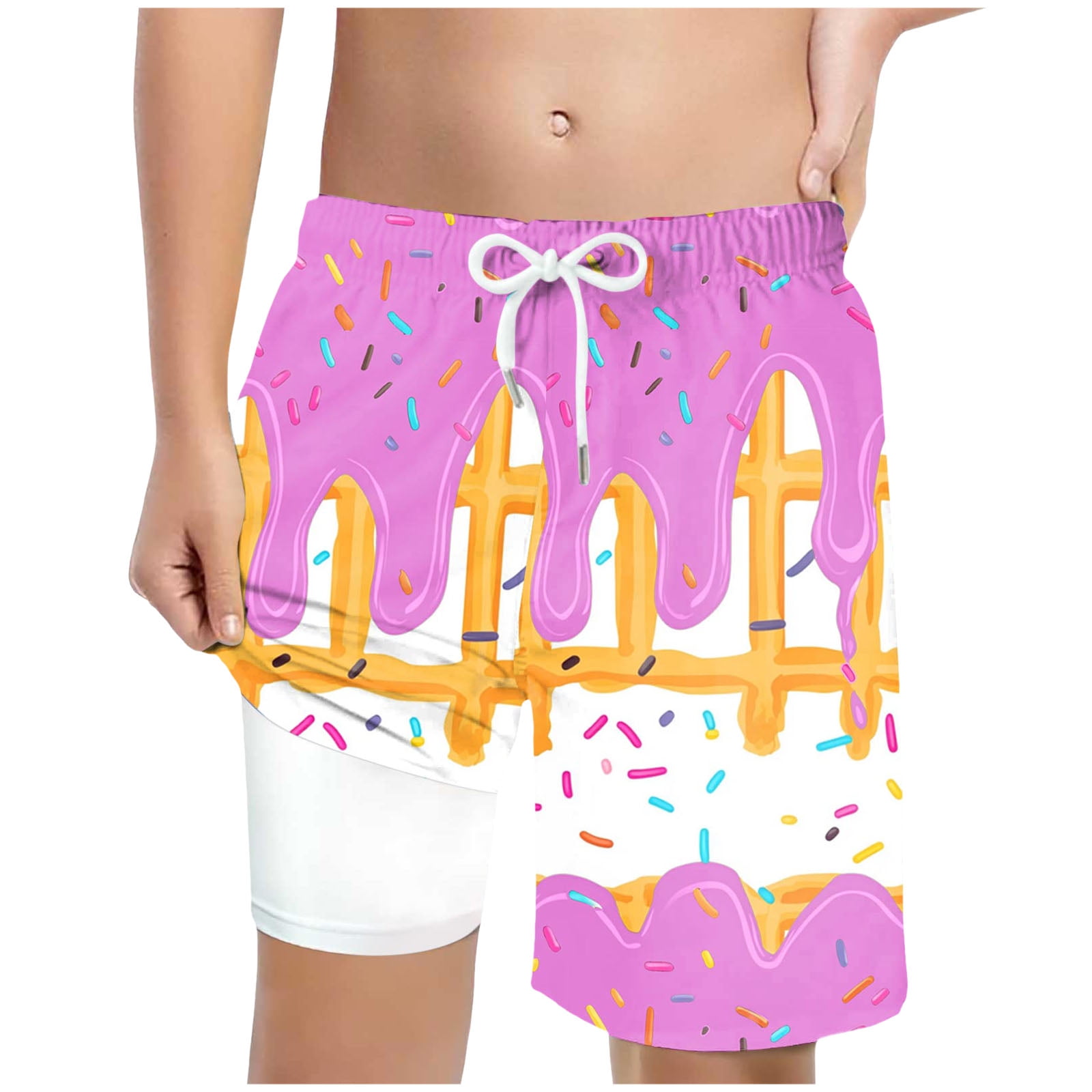 Gubotare Toddler Boy Swimsuit Boys Swim Trunks Compression Liner ...