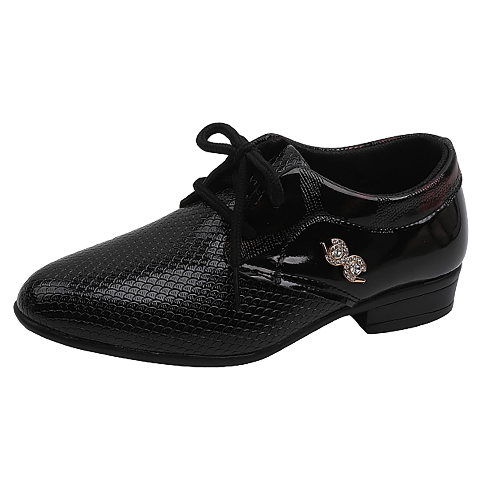 Gubotare Big Boys Dress Shoes Boy's Casual Dress Oxford Comfort Uniform ...