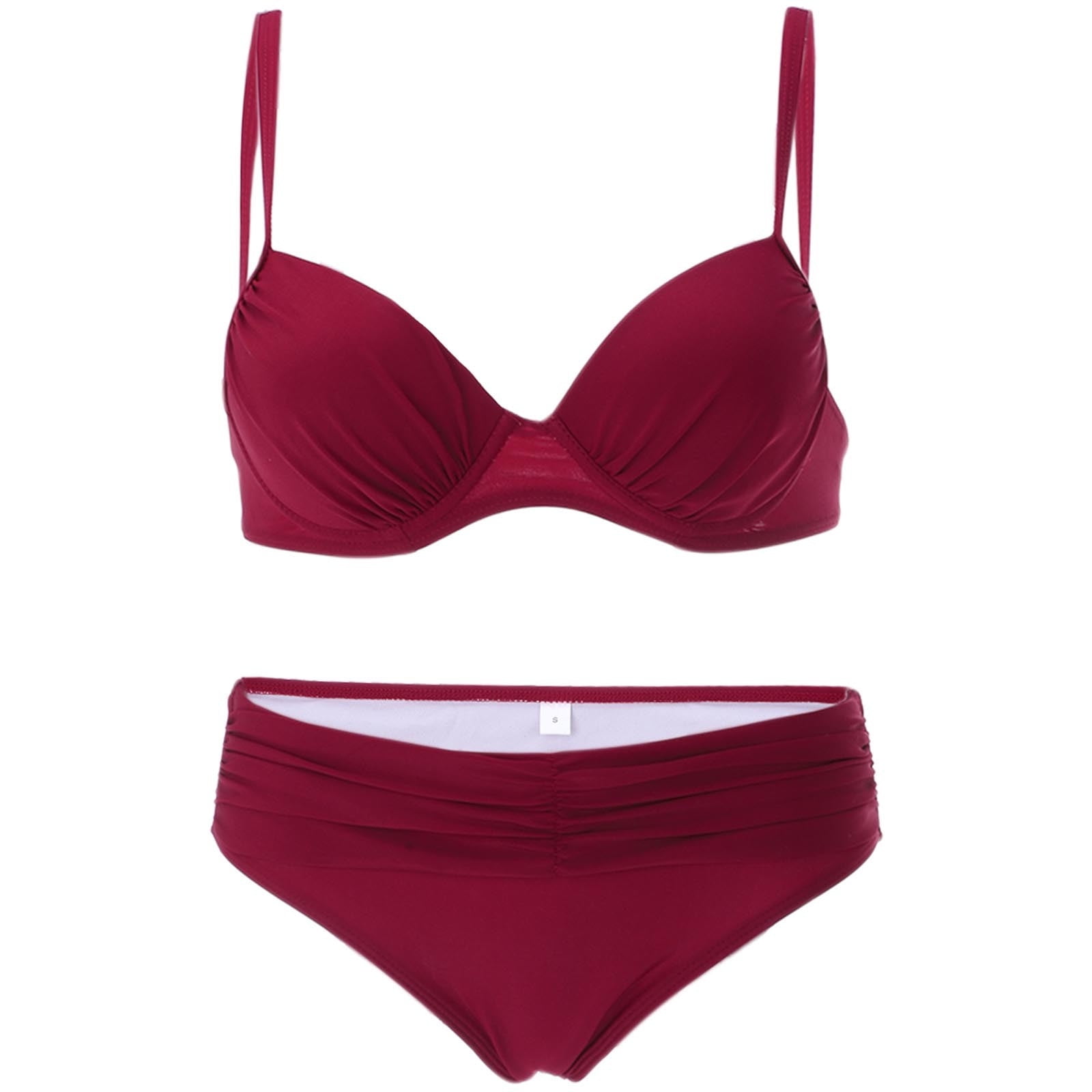 Gubotare Bikinis Swimsuit Set for Women Swimwear Triangle Bathing Suit ...