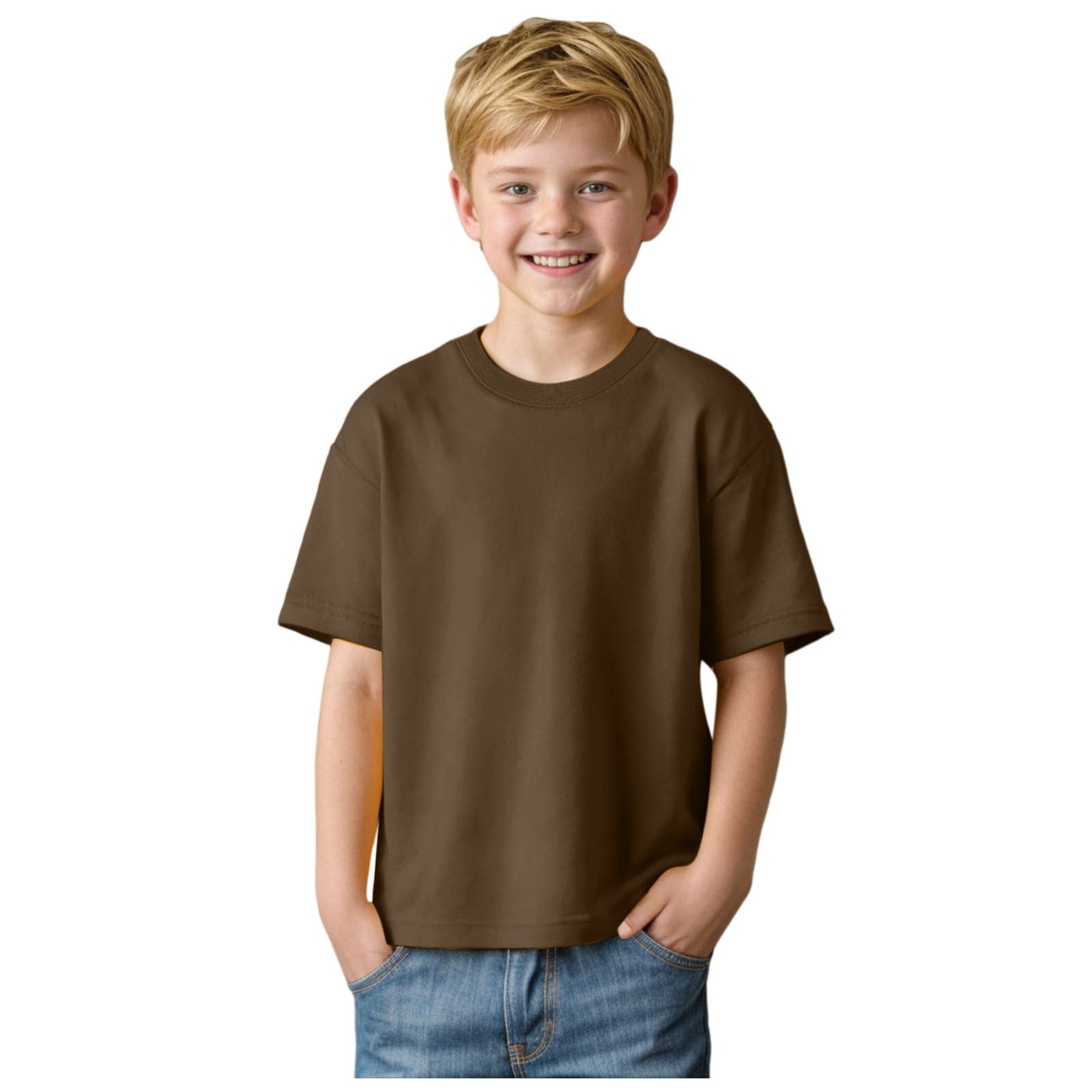 Gubotare Boy Shirts Boys Shirts Short Sleeve T Shirts Toddler Boys ...