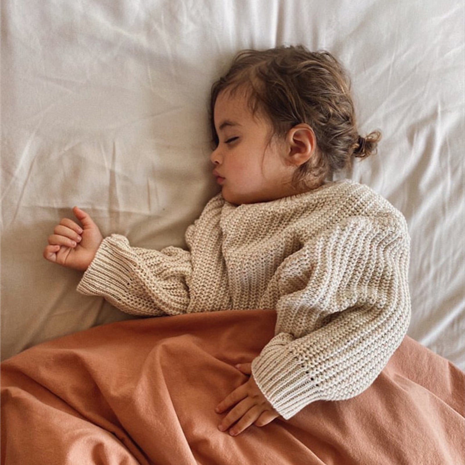 Gubotare Boys' Pullover Sweater Baby Crewneck Long Boy Sweater Girl ...