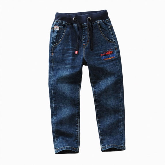 Gubotare Boys' Slim Fit Straight Leg Stretch Denim Jeans 5 Pocket Style ...