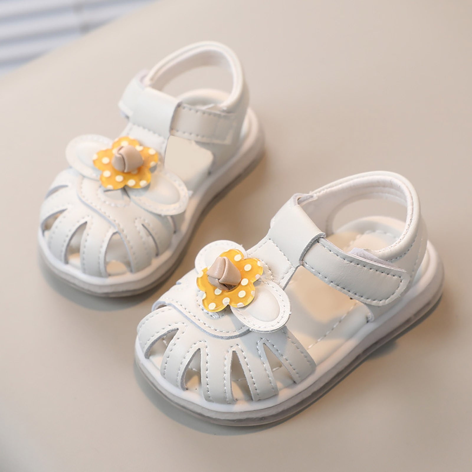 Gubotare Comfortable Sandals for Girl Kid's Soft Top Rubber Strap and ...