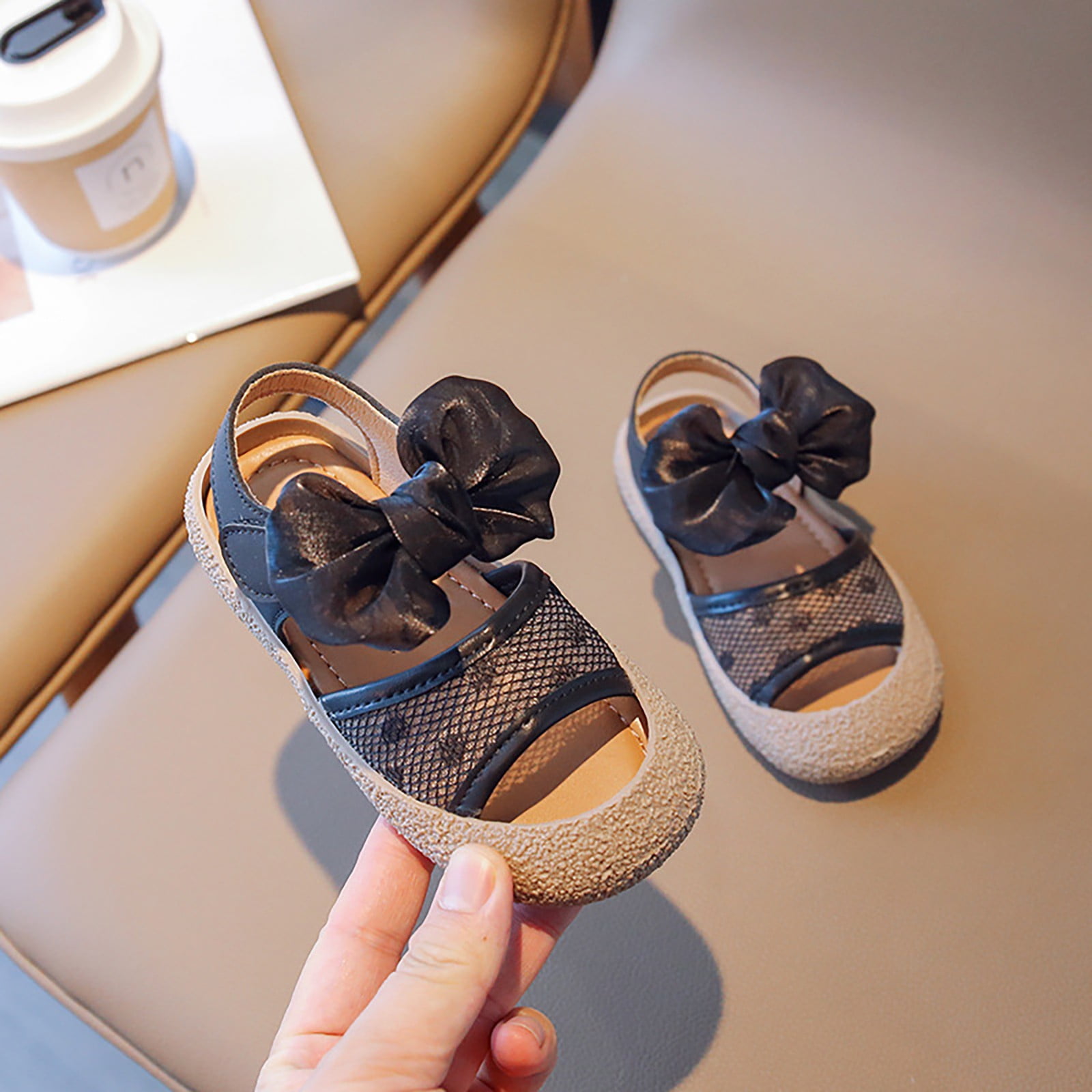 Gubotare Dressy Sandals Girl Wide Girls Dress Shoes Toddler Kids Heels ...