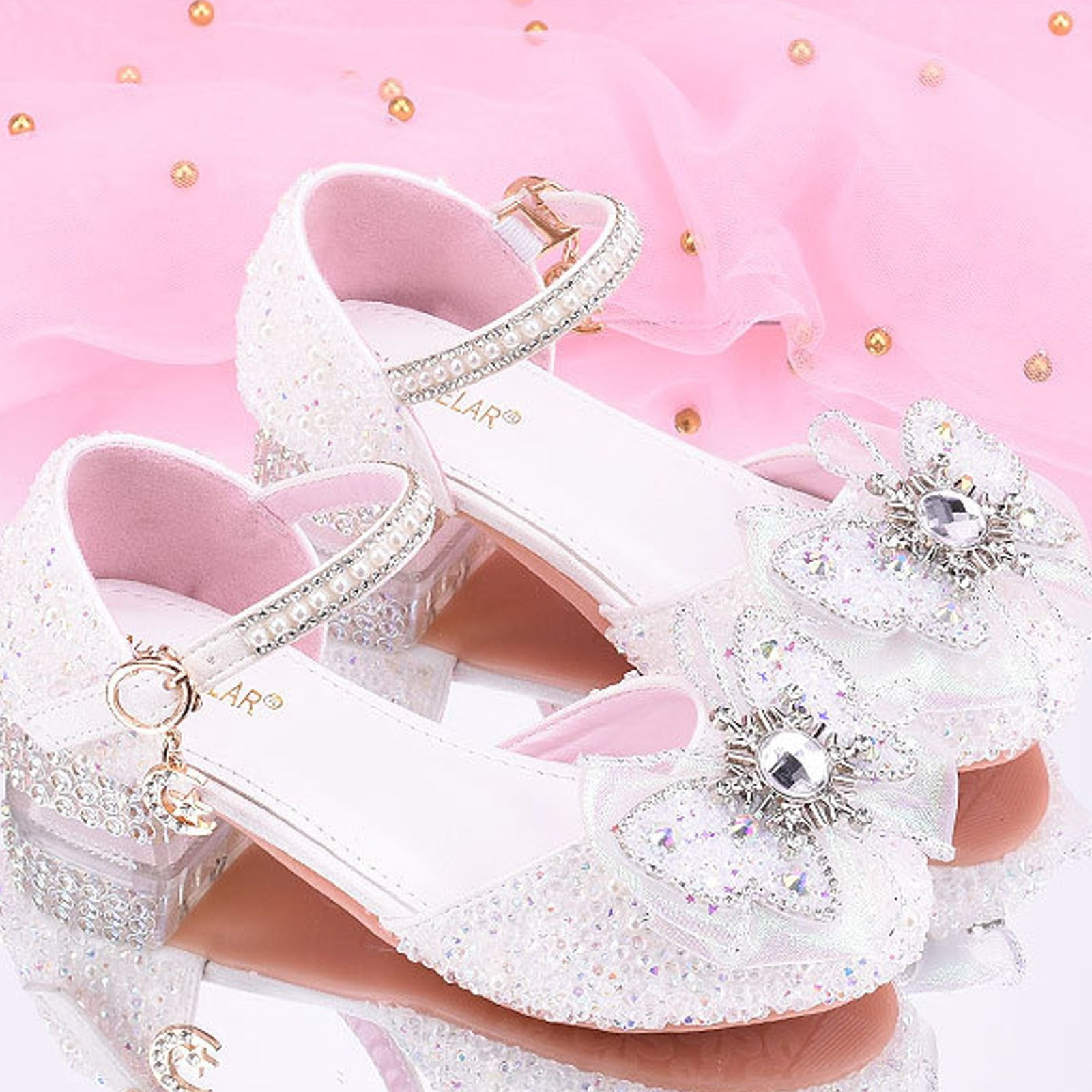 Gubotare Dressy Sandals Girl Wide Width Girls Sandals Closed-Toe ...