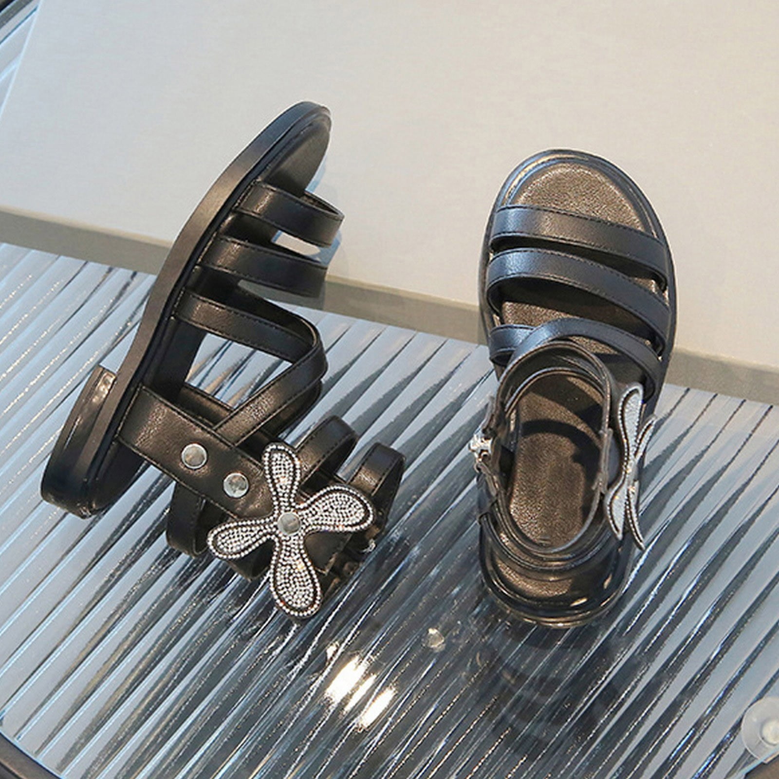 Gubotare Dressy Sandals Little Girl Comfortable Girls Dress Shoes ...