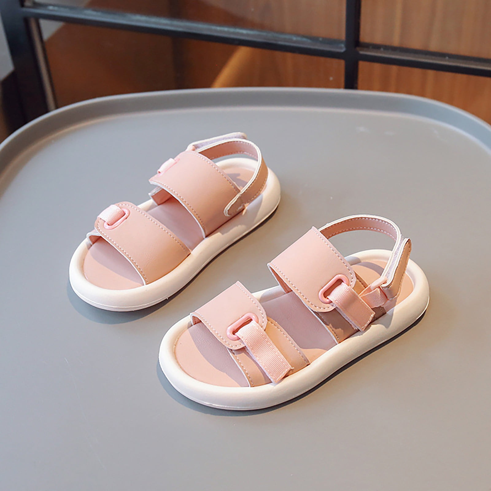 Gubotare Girls Dress Sandals Girls Closed Toe Quick Dry Beach Hiking ...