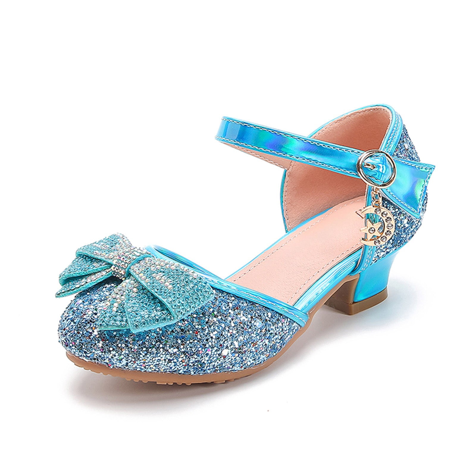 Gubotare Girls Dress Shoes with Heel Girls Toddler/Little Kid Dress ...