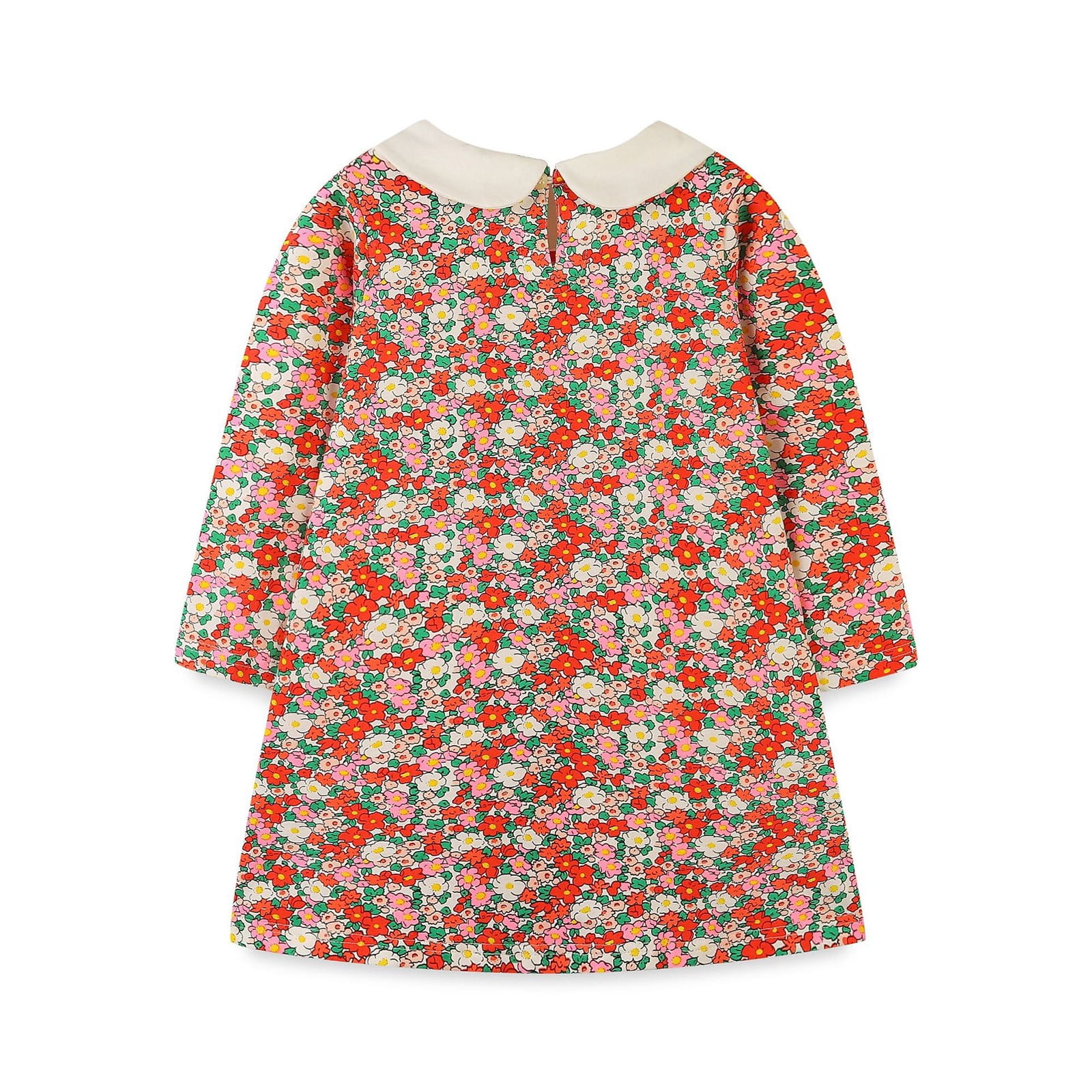 Gubotare Girls Dresses Girls Spring Dress Off Shoulder Ruffle Floral ...