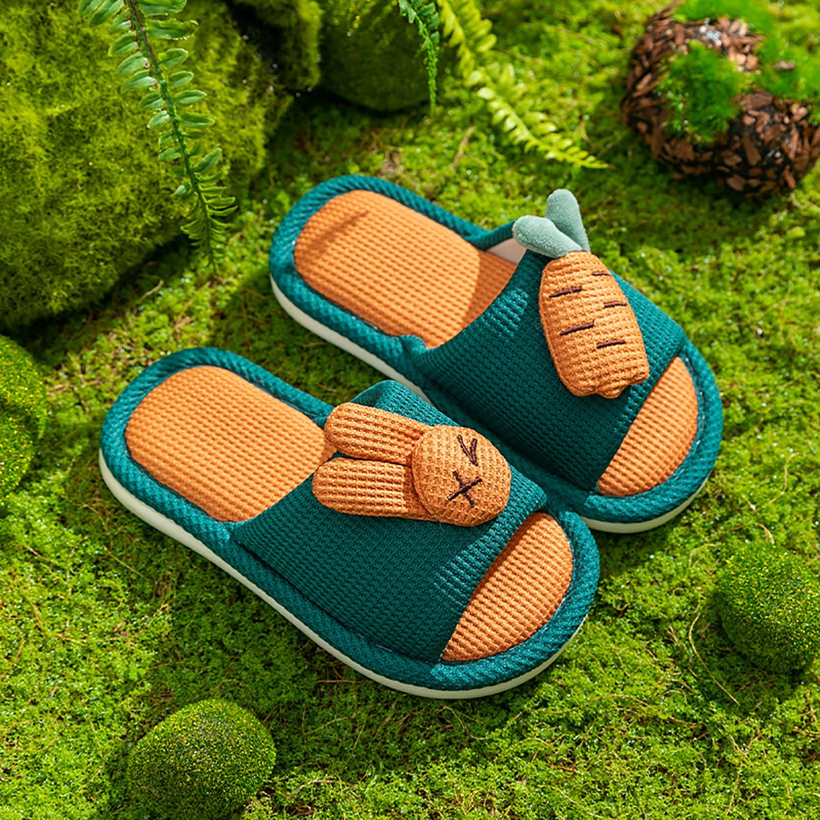 Gubotare Girls House Shoes Slippers for Kids House Slippers Soft Plush ...