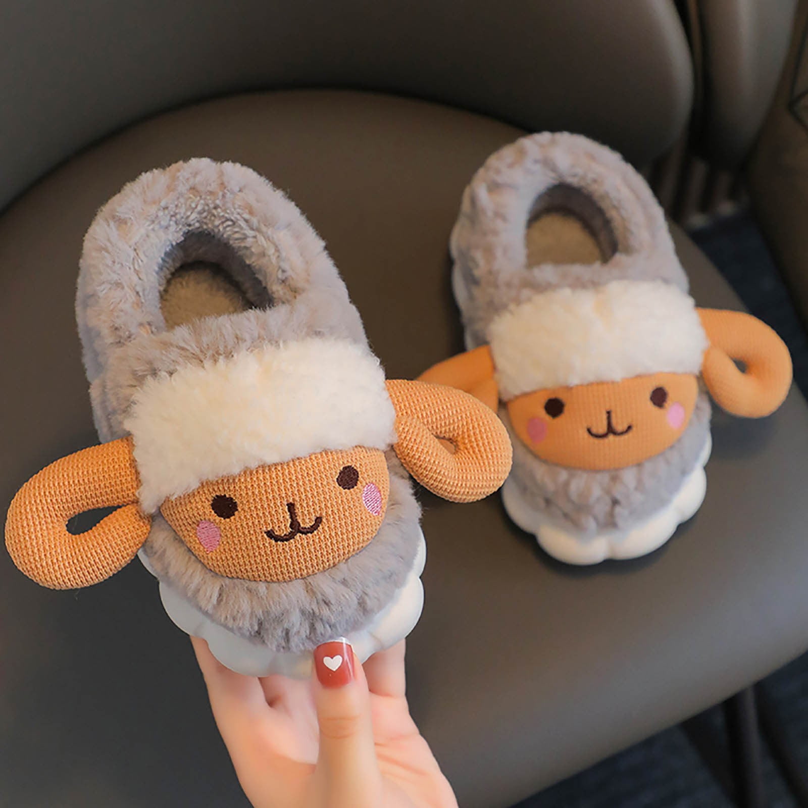 Gubotare Girls House Slippers Kids Slippers Toddler House Slippers ...