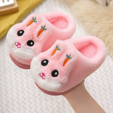 Starbay Girl's Children's Warm Home Indoor Slippers with Contrast ...