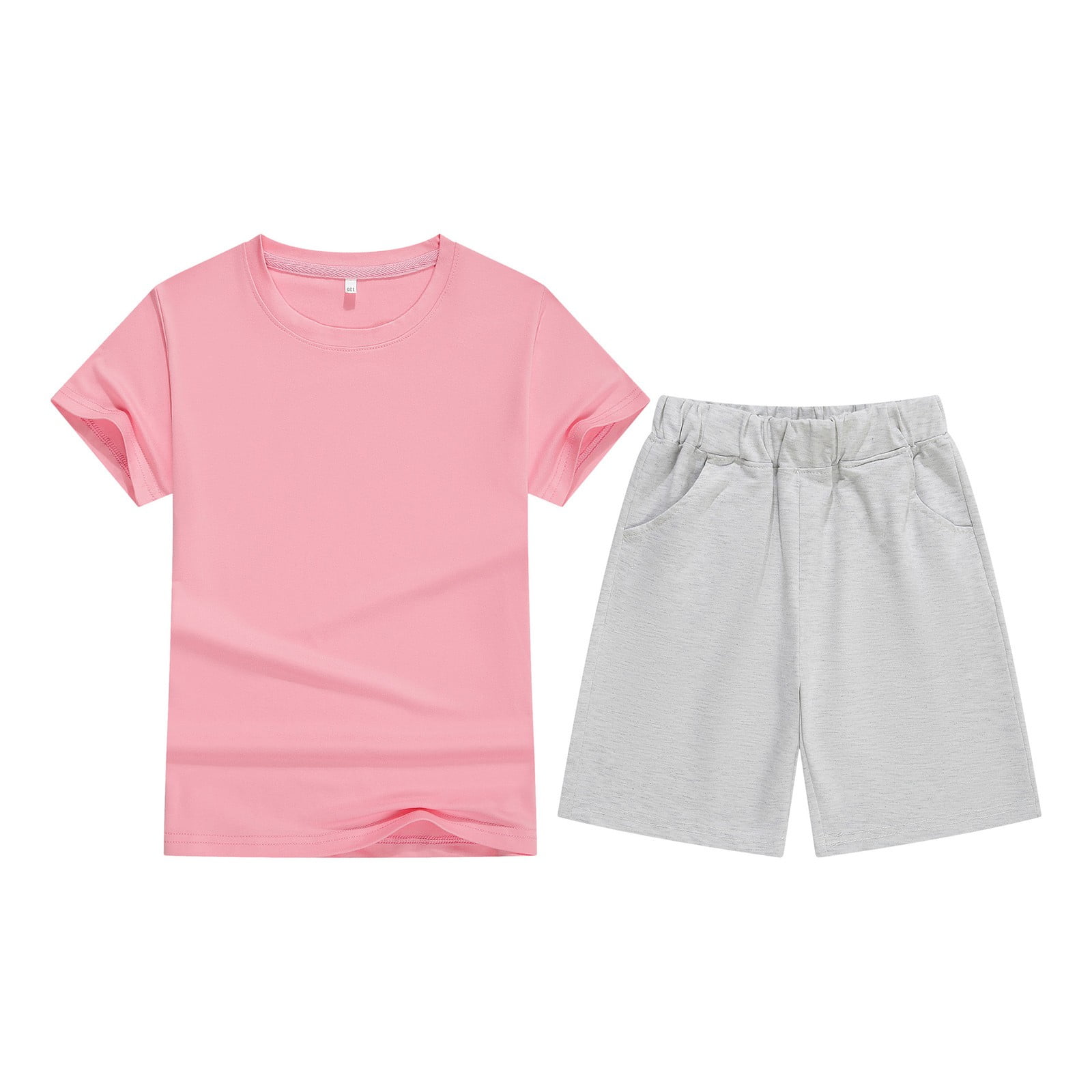 Gubotare Girls Outfits Girls 2025 Summer Clothes Sets Kids Colorblock ...