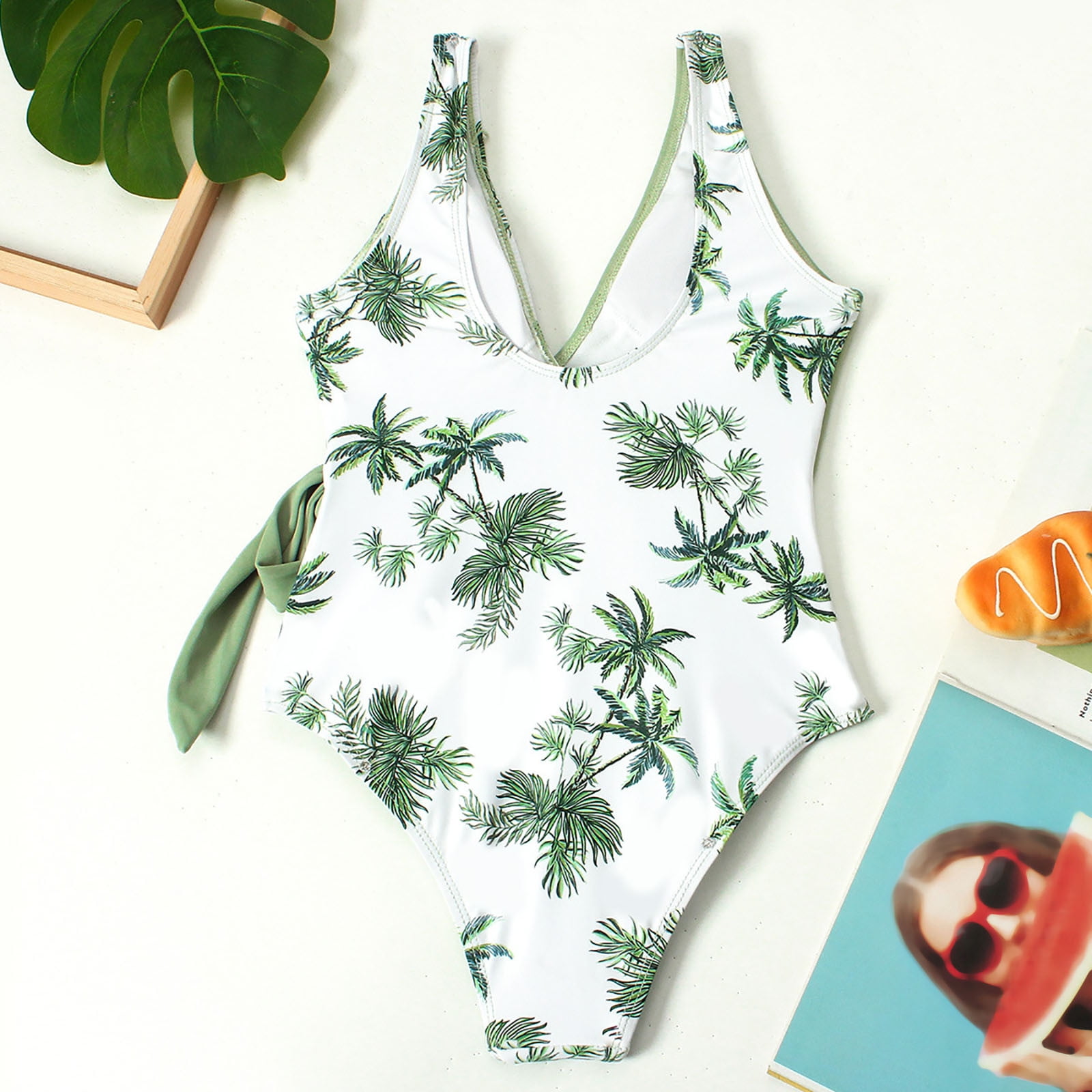 Gubotare Girls Swimsuit Girls Beach Sport Off Shoulder One Piece