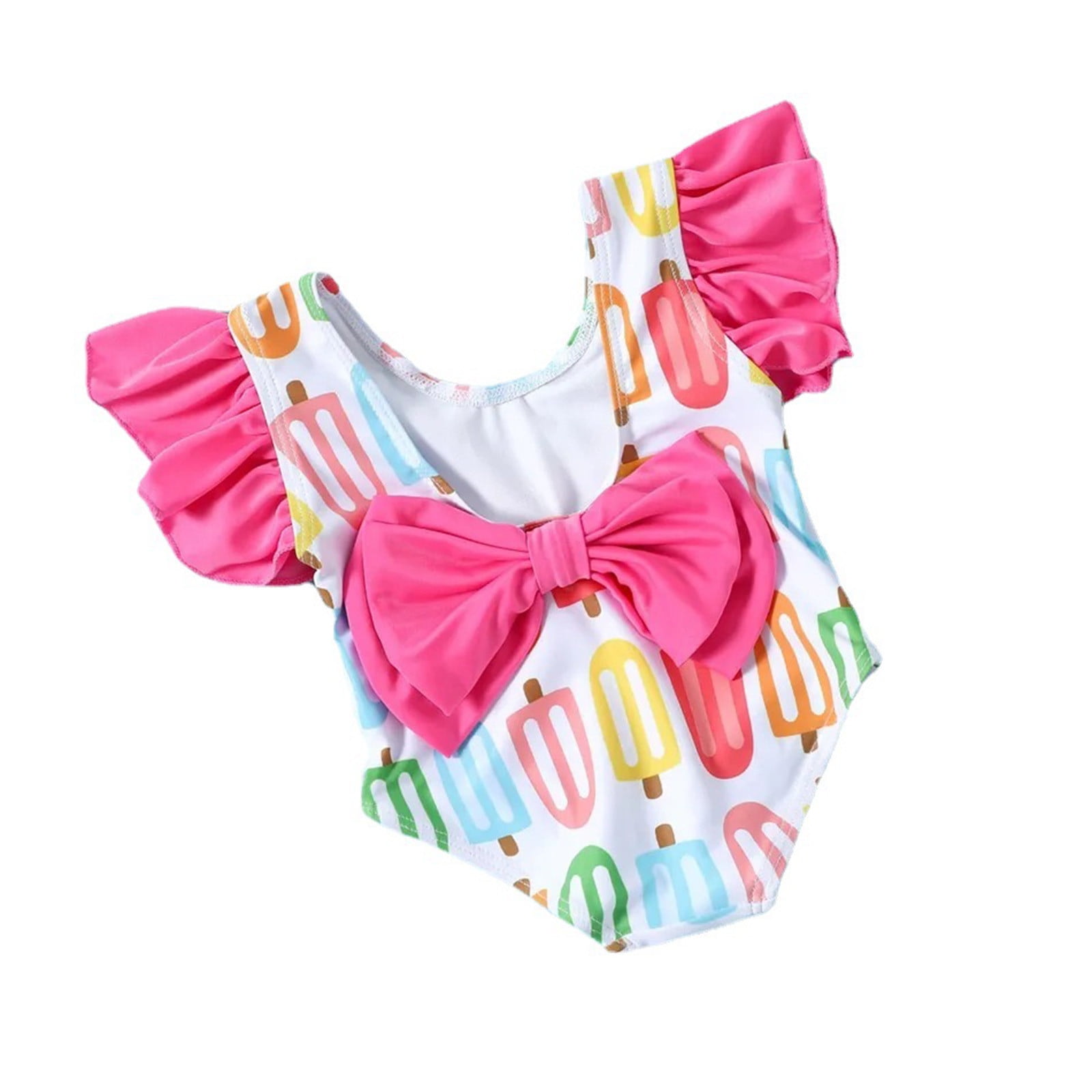 Gubotare Girls Swimwear Girls Beach Sport Cut Out 1 Piece Swimsuit